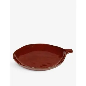 SERAX La Mère Irregular Side-handle Stoneware Plate 17cm