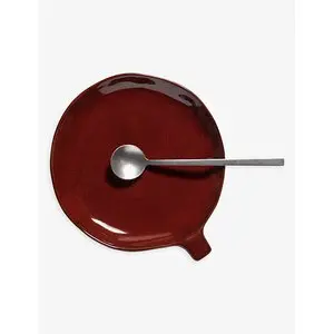 SERAX La Mère Irregular Side-handle Stoneware Plate 17cm