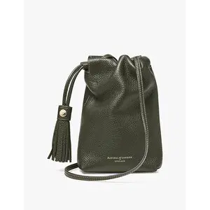 Aspinal Of London Gold Tone Bucket Bags For Women