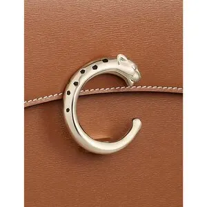 Cartier Panthère De Small Leather Cross-body Bag - Caramel