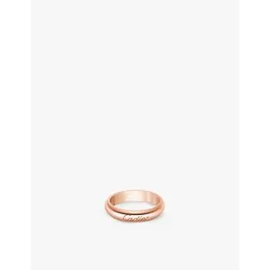 CARTIER C De 18ct Band Ring - Rose Gold
