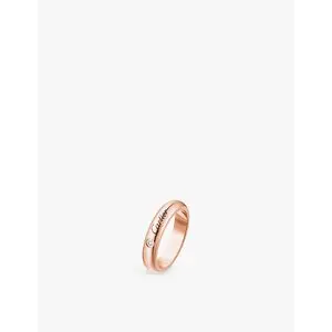 CARTIER C De 18ct Diamond Ring - Rose Gold