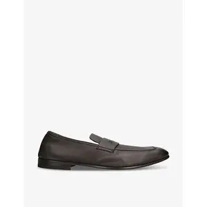 Zegna Almond Toe Shoes For Men