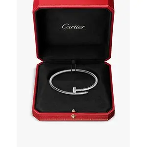 Cartier Juste Un Clou 18ct White-gold Diamond Bracelet - White Gold