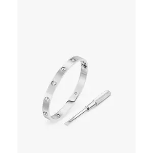 Cartier Love Classic Diamond Bracelet - White Gold