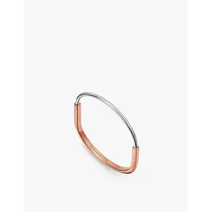 Tiffany & Co. Lock Narrow Bangle Bracelet