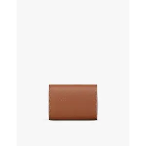 Cartier C De Mini Leather Wallet - Caramel