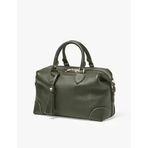 ASPINAL OF LONDON The Hudson Midi Leather Bag - Green