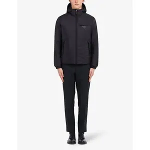 Prada Re-nylon Padded Hooded Jacket