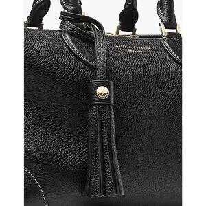 ASPINAL OF LONDON The Hudson Midi Leather Bag - Black