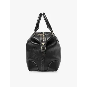ASPINAL OF LONDON The Hudson Midi Leather Bag - Black