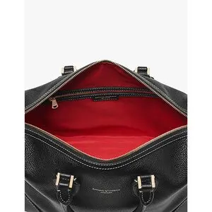 ASPINAL OF LONDON The Hudson Midi Leather Bag - Black