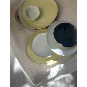 FERM LIVING Flow Small Porcelain Plate 15cm