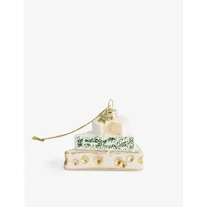 SELFRIDGES EDIT Cheese Glass Christmas Decoration - One-color