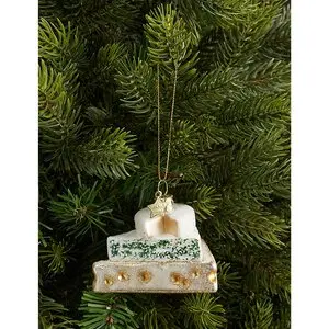 SELFRIDGES EDIT Cheese Glass Christmas Decoration