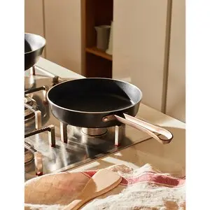 ALESSI Edo Stainless-steel Frying Pan 28cm - Black