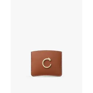 CARTIER Panthère De Leather Card Holder - Caramel