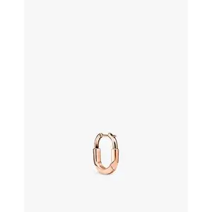 Tiffany & Co. Small 18ct Rose-gold Hoop Earrings