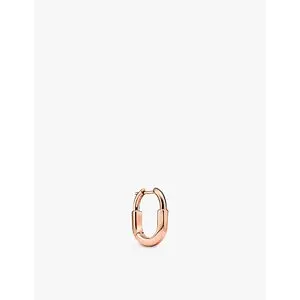 Tiffany & Co. Small 18ct Rose-gold Hoop Earrings