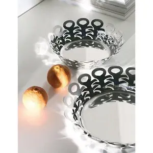 ALESSI Vimini Large Stainless-steel Basket 27cm