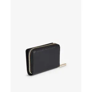 Whistles Koa Branded Leather Purse - Black