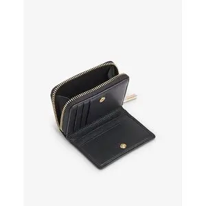 Whistles Koa Branded Leather Purse - Black
