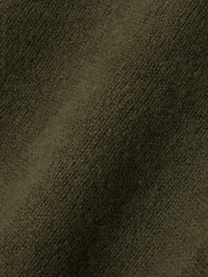 THE ELDER STATESMAN Cashmere Slim Fit Sweater - Green