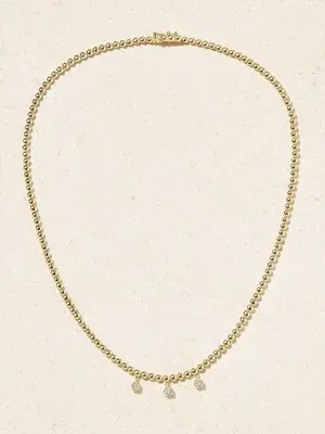 JENNIFER MEYER 18-karat Diamond Necklace - Gold