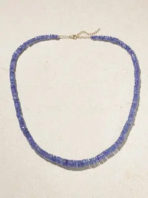 Jia Jia Gold Tanzanite Necklace - Blue