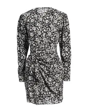 MARANT ETOILE Floral Print Draped Mini Dress
