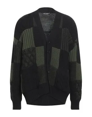 Dolce & Gabbana Virgin Wool Cardigan - Black