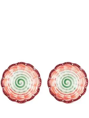 AQUAZZURA CASA Alegria Soup Plate - White