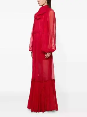 ATU BODY COUTURE Pleat-detail Maxi Dress