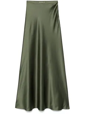 ATU BODY COUTURE Satin Maxi Skirt