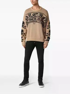 Philipp Plein Embroidered Sweaters For Men