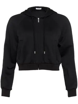 ERES Zip-up Hoodie - Black