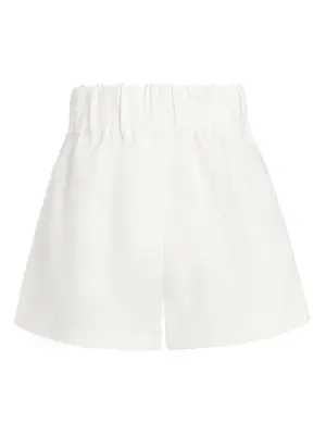 Bondi Born Universal Linen Shorts - White