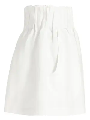 Bondi Born Universal Linen Shorts - White