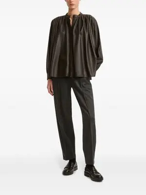 YVES SALOMON Pleated Shirt