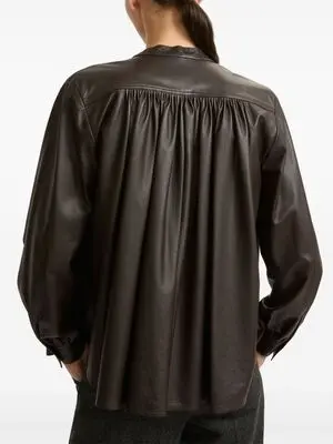 YVES SALOMON Pleated Shirt
