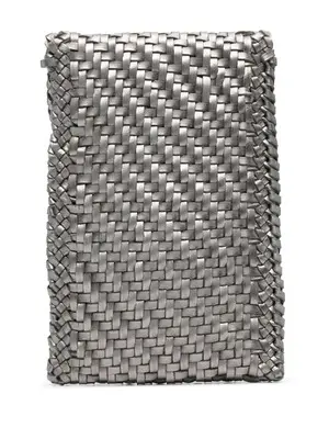 Dragon Diffusion Woven Leather Phone Bag