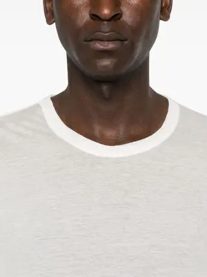 Rick Owens Sheer Cotton Long-sleeved T-shirt