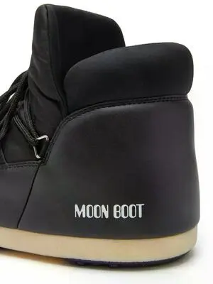 Moon Boot Evx Lace-up Logo Ankle Boots - Black