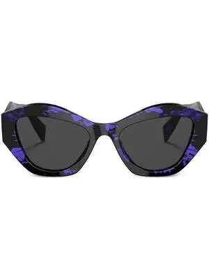 Prada Butterfly-frame Sunglasses - Black