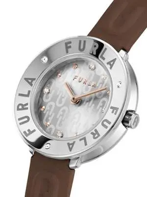 Furla Essential 30mm Watch - Silver