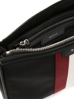 Bally Logo-tape Clutch Bag