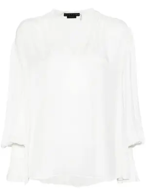 Alice + Olivia V Neck Tops