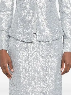 Stine Goya Sequin Embellished Midi Skirt