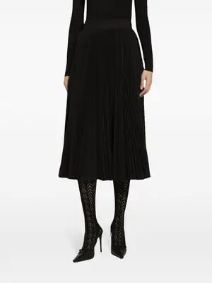 Dolce & Gabbana Pleated A-line Skirt