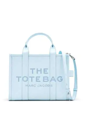 Marc Jacobs Leather Medium Tote Bag - Blue